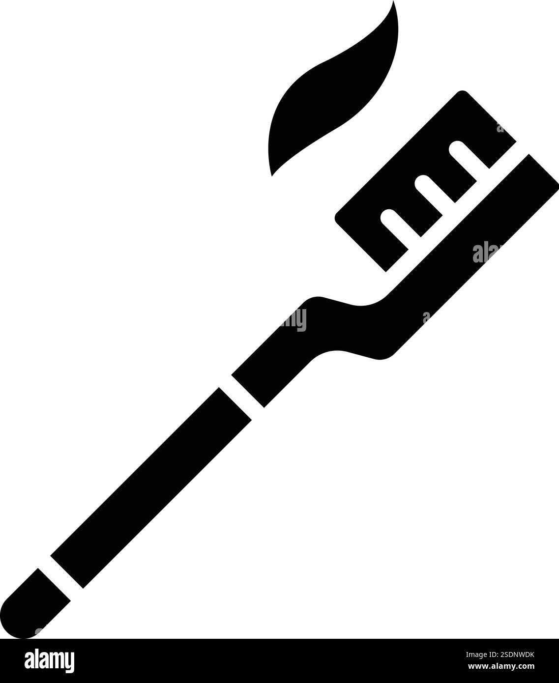 3d illustration toothbrush toothpaste Black and White Stock Photos ...