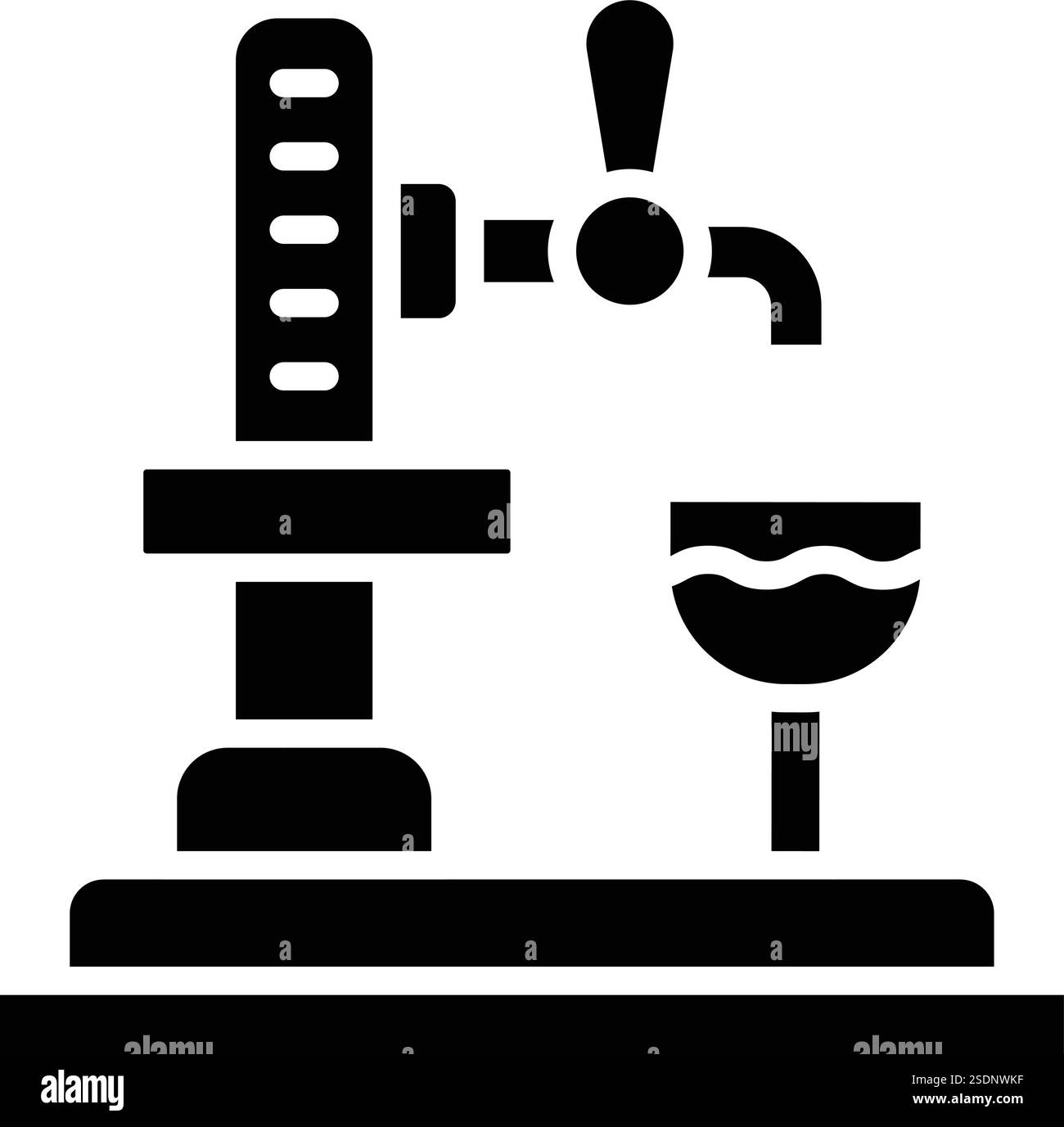 Tap icon vector vectors hi-res stock photography and images - Alamy