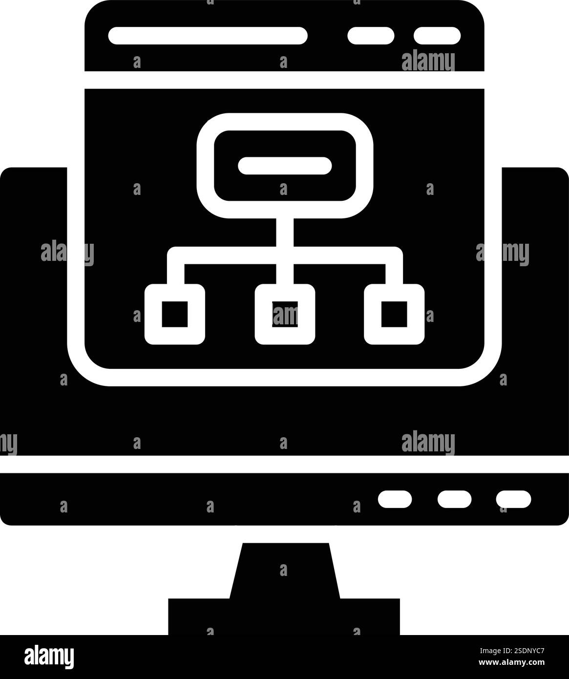 Flowchart vector vectors hi-res stock photography and images - Alamy