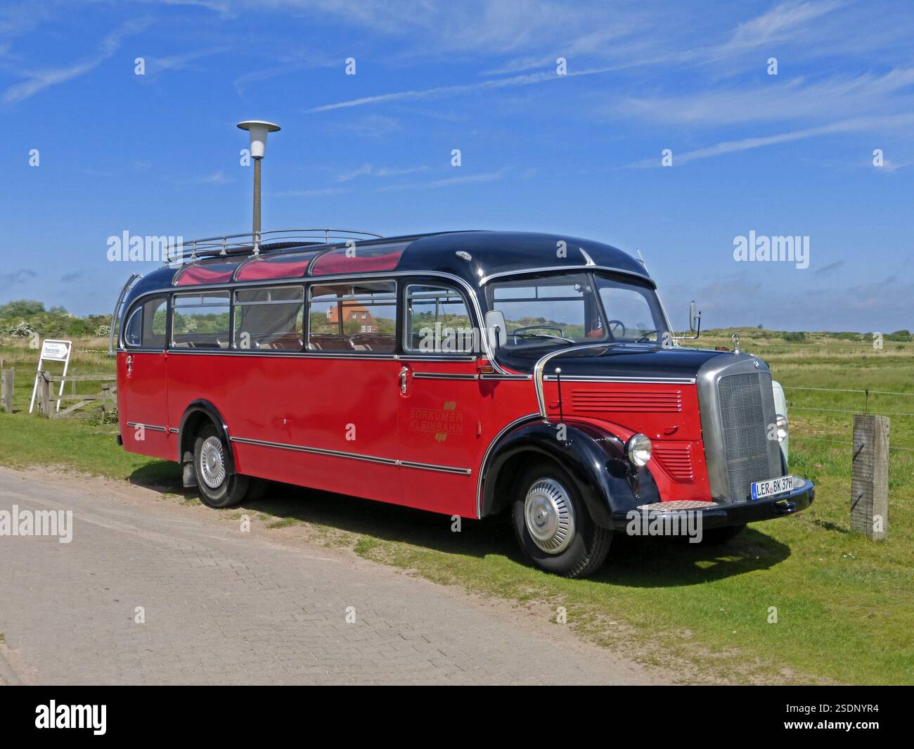 Vintage bus, Mercedes-Benz, 1951 Stock Photo - Alamy