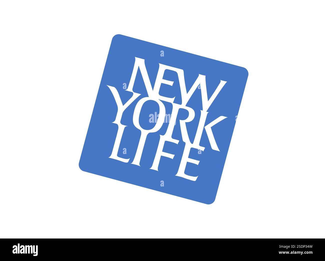 Rotated to right, New York Life Logo, Logo Stock Photo - Alamy
