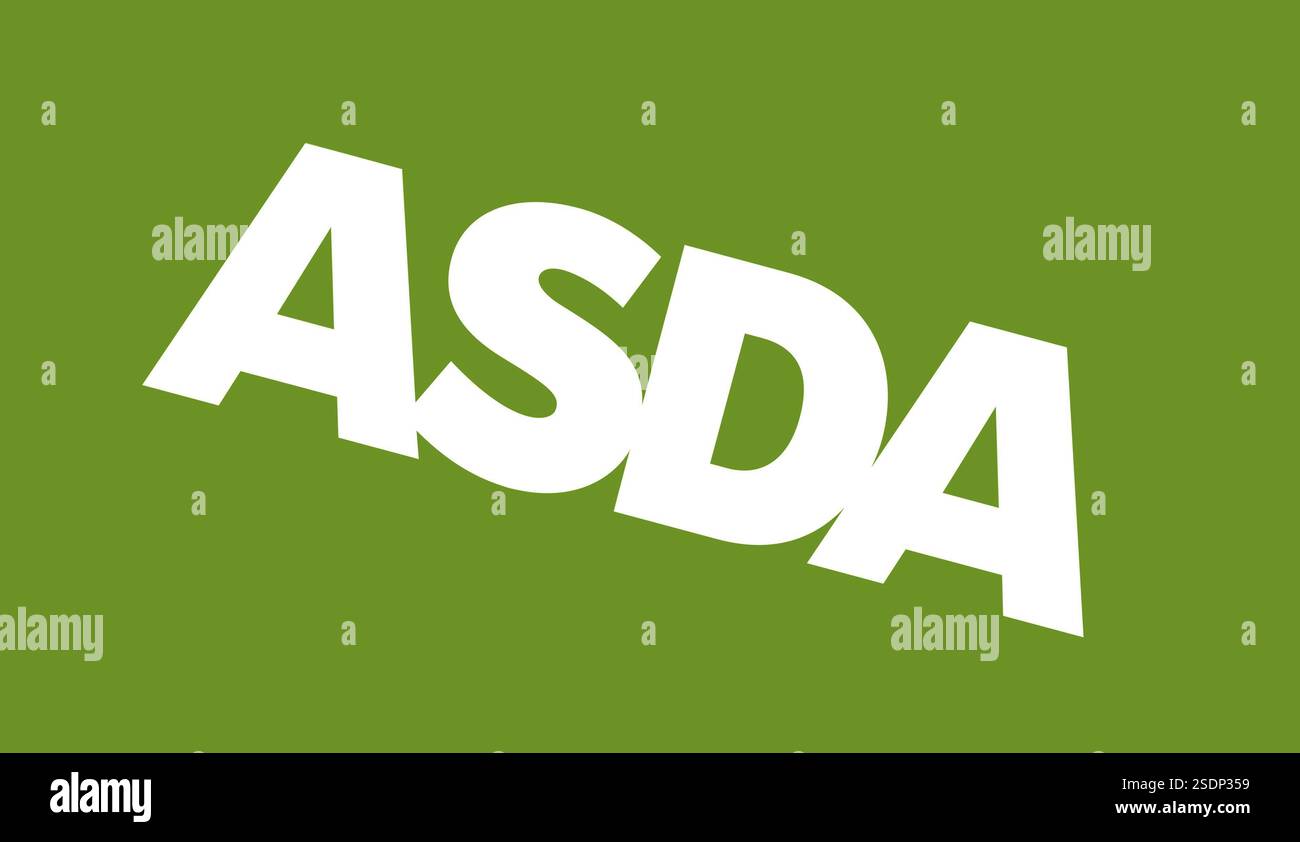 Rotated to right, Symbol ASDA, Other companies, Logo Stock Photo - Alamy