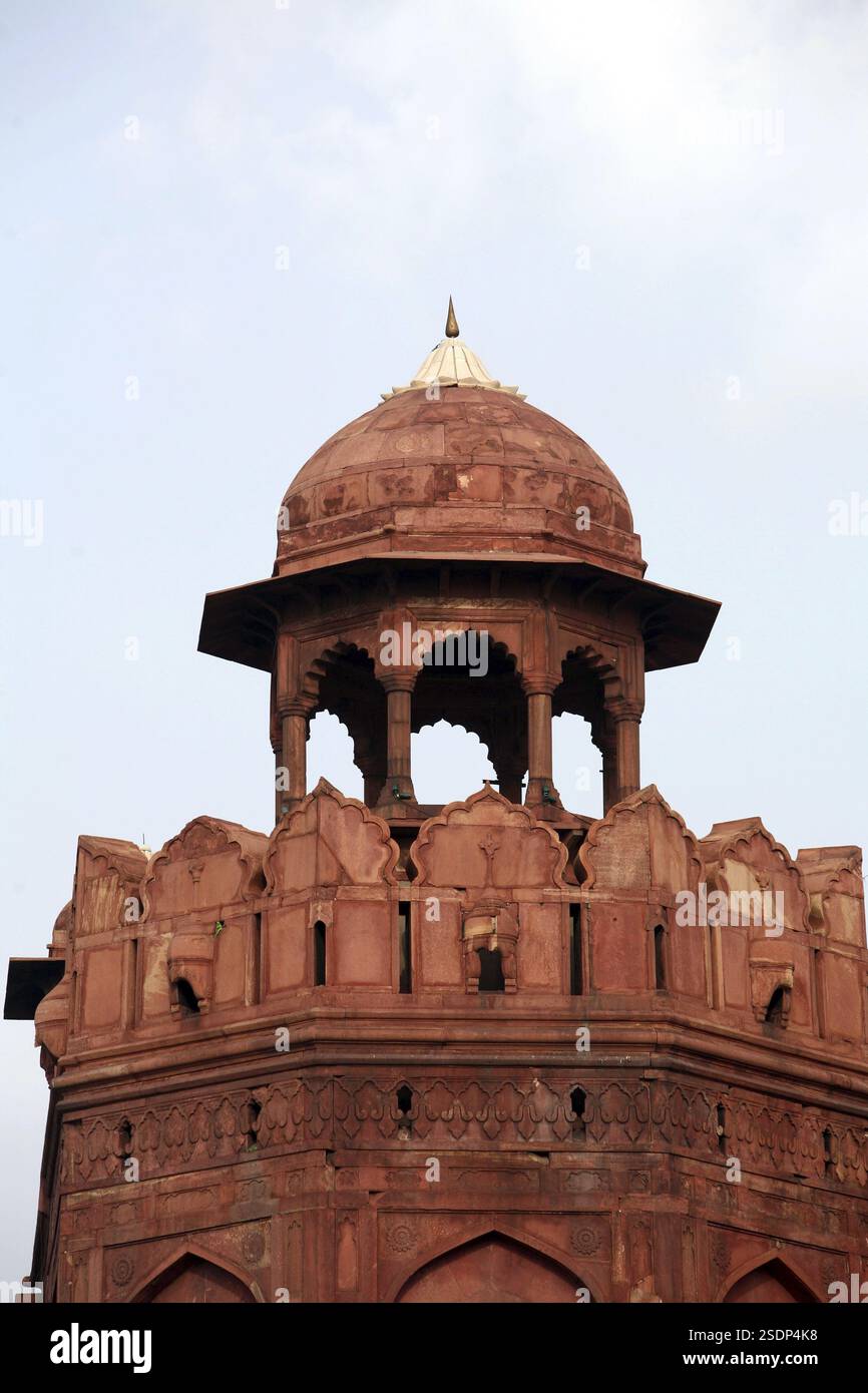 UNESCO World Heritage site famous Delhi fort known as Lal Qila or Red ...