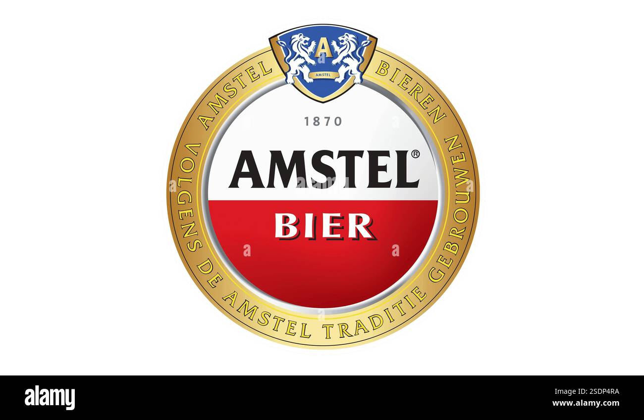 Amstel logo hi-res stock photography and images - Alamy