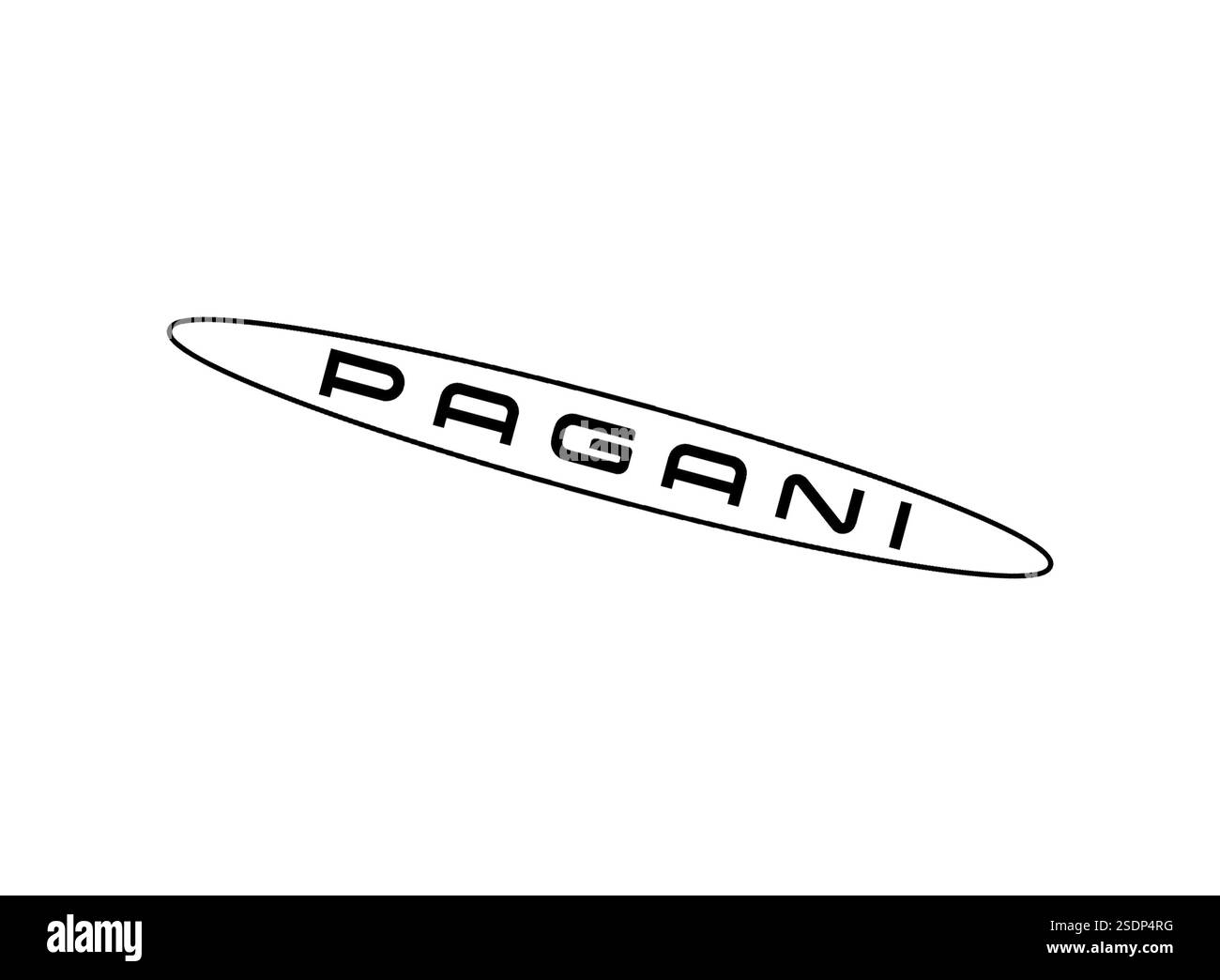 Pagani car logo Cut Out Stock Images & Pictures - Alamy