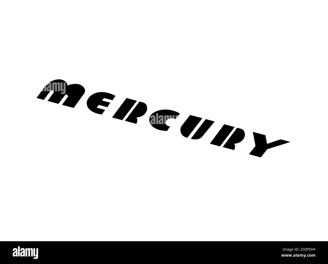 Rotated to right, Mercury Logo 1938, Car, Historic Logo from 1938 Stock ...