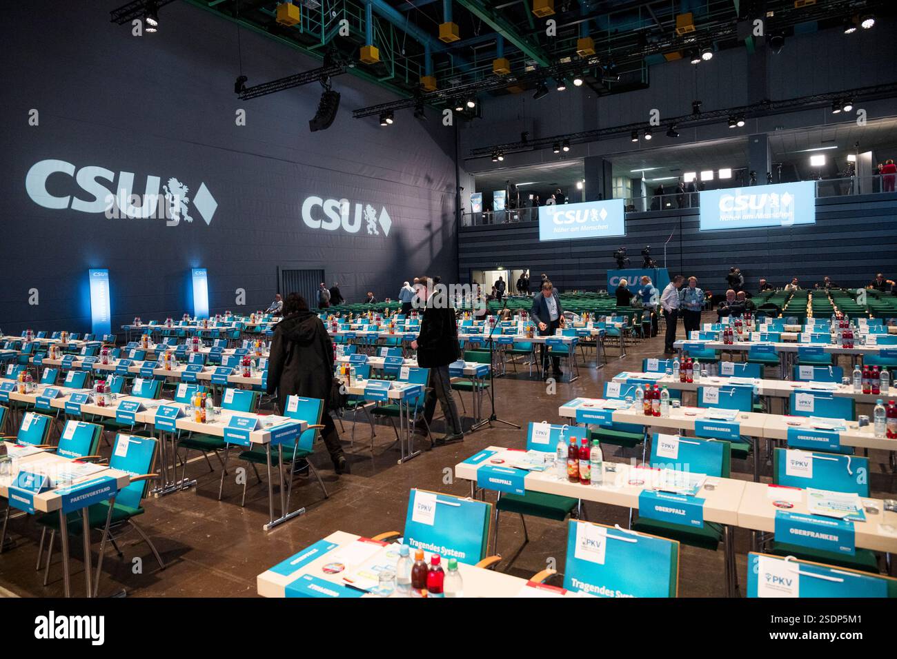 Nuremberg, Germany. 08th Feb, 2025. View of the hall during the small ...