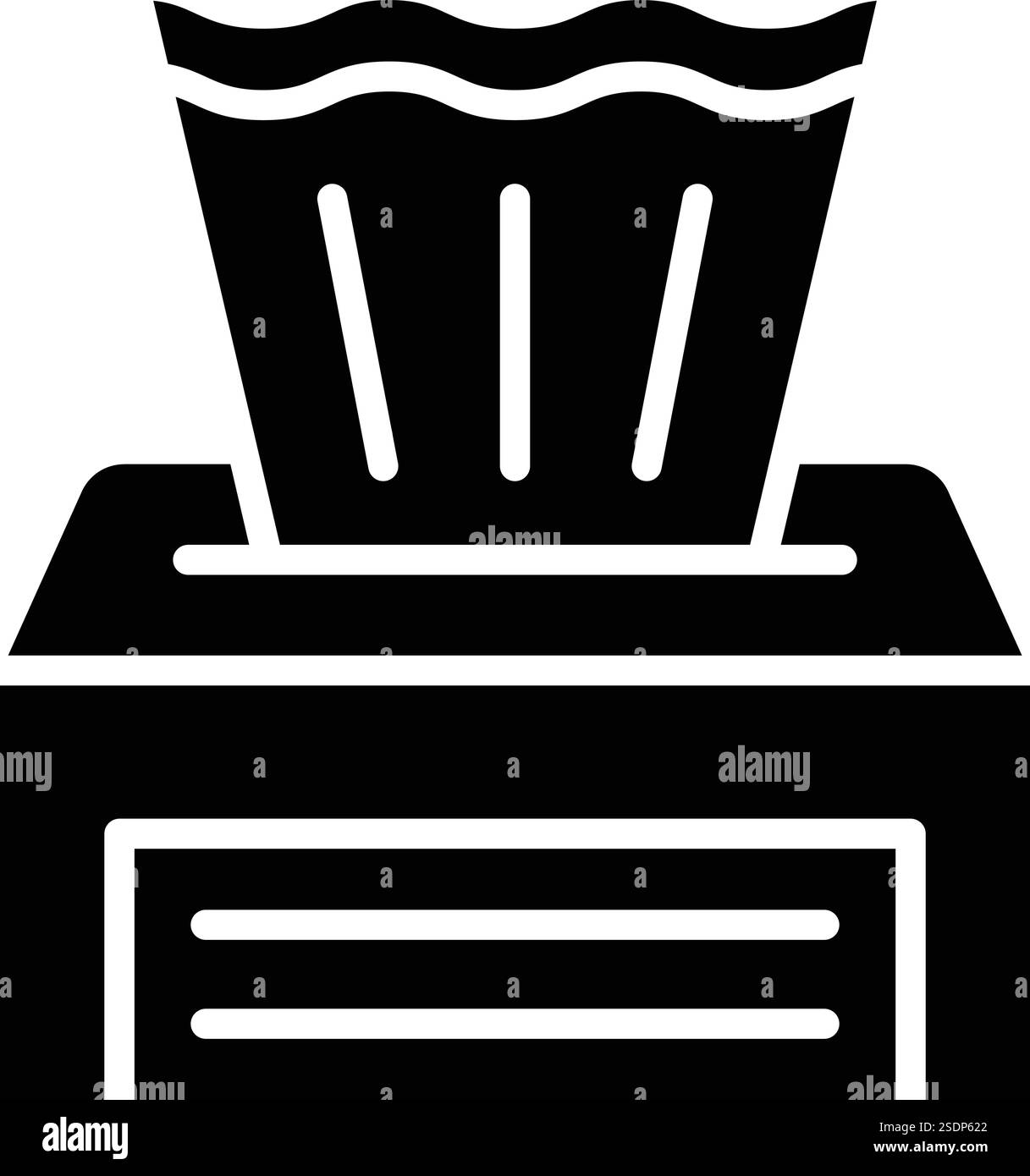 Wet tissues vector Black and White Stock Photos & Images - Alamy