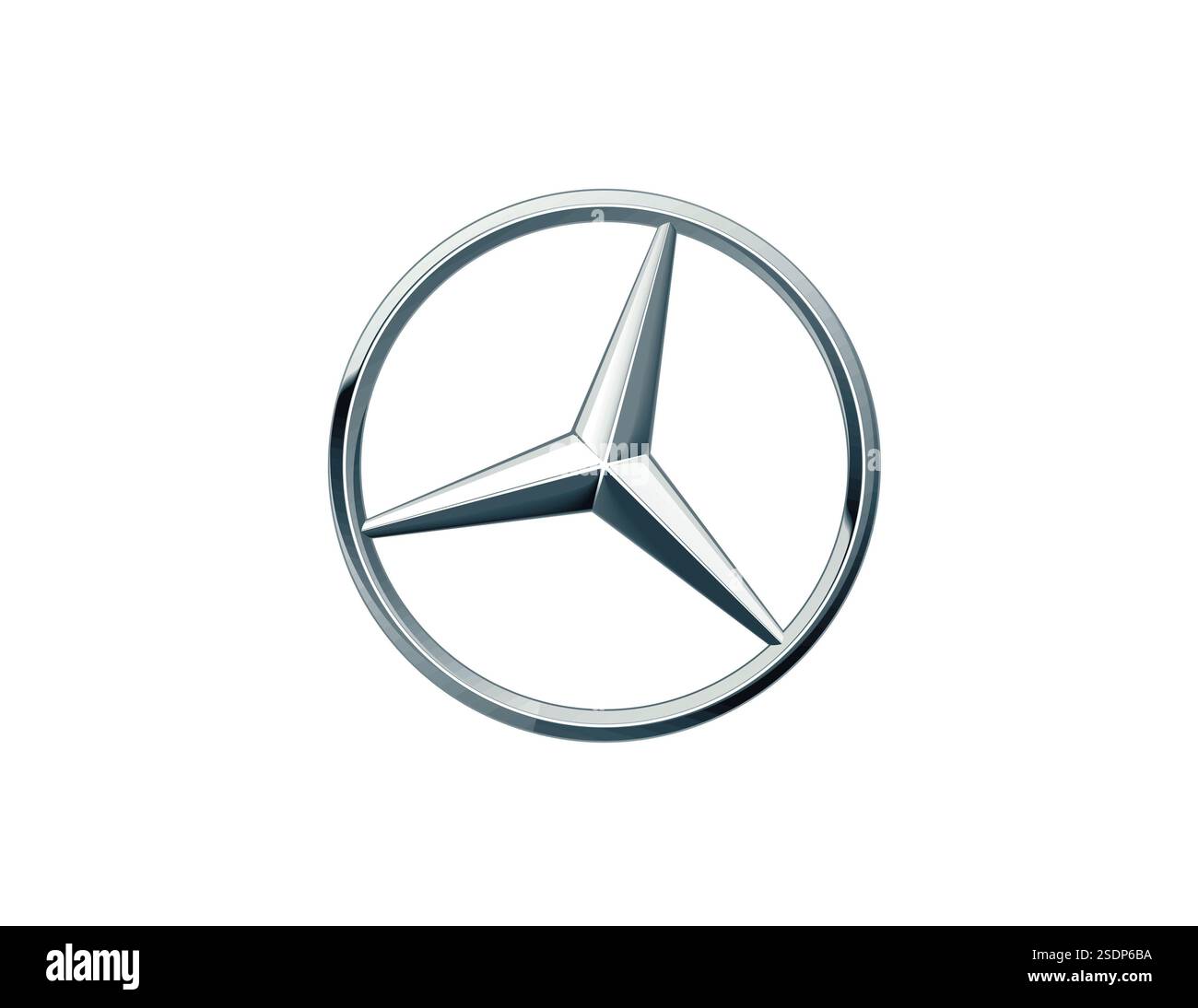 Rotated to right, Mercedes Benz Logo, Car, Logo Stock Photo - Alamy