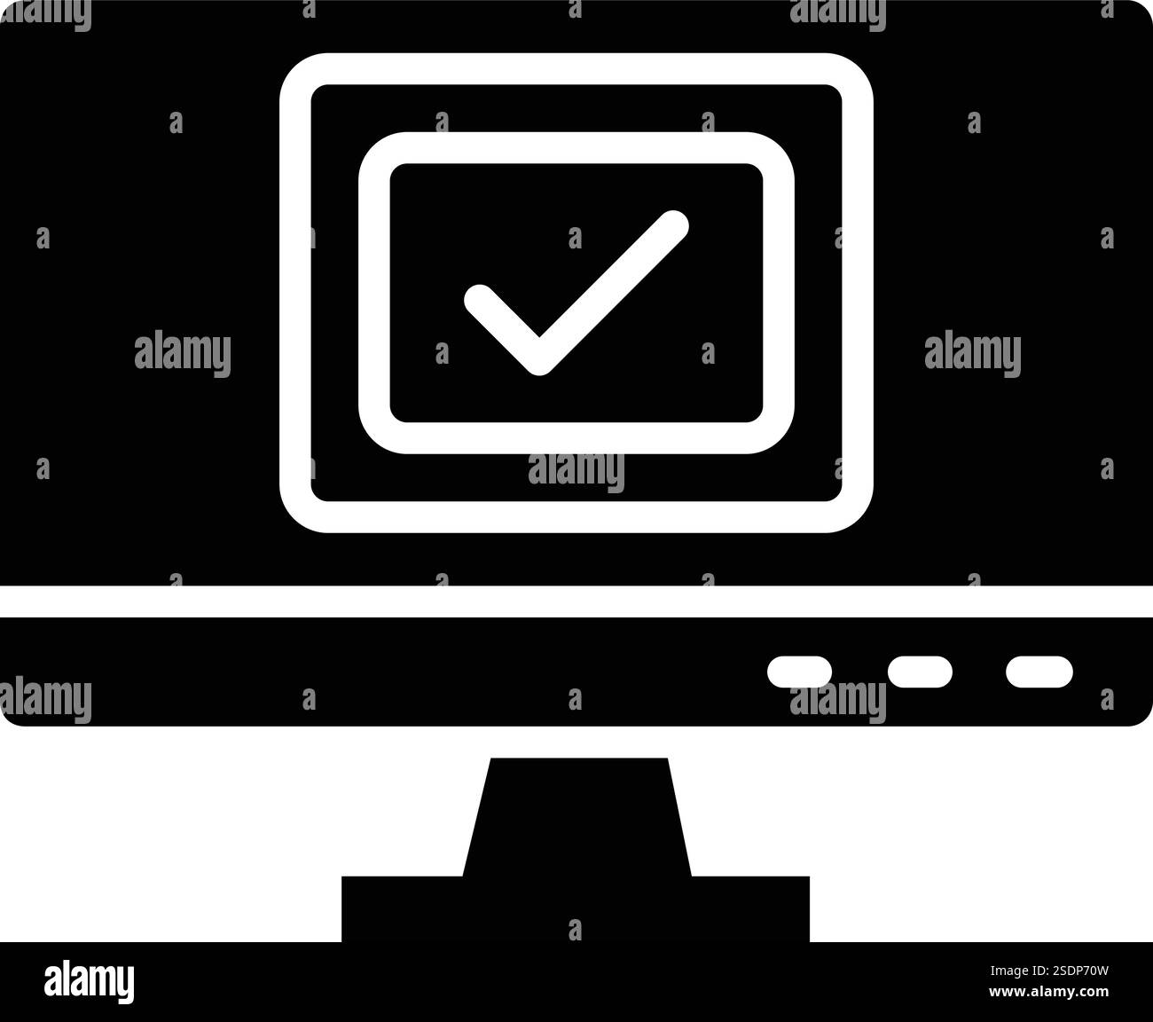 Set vector checkbox icons hi-res stock photography and images - Alamy