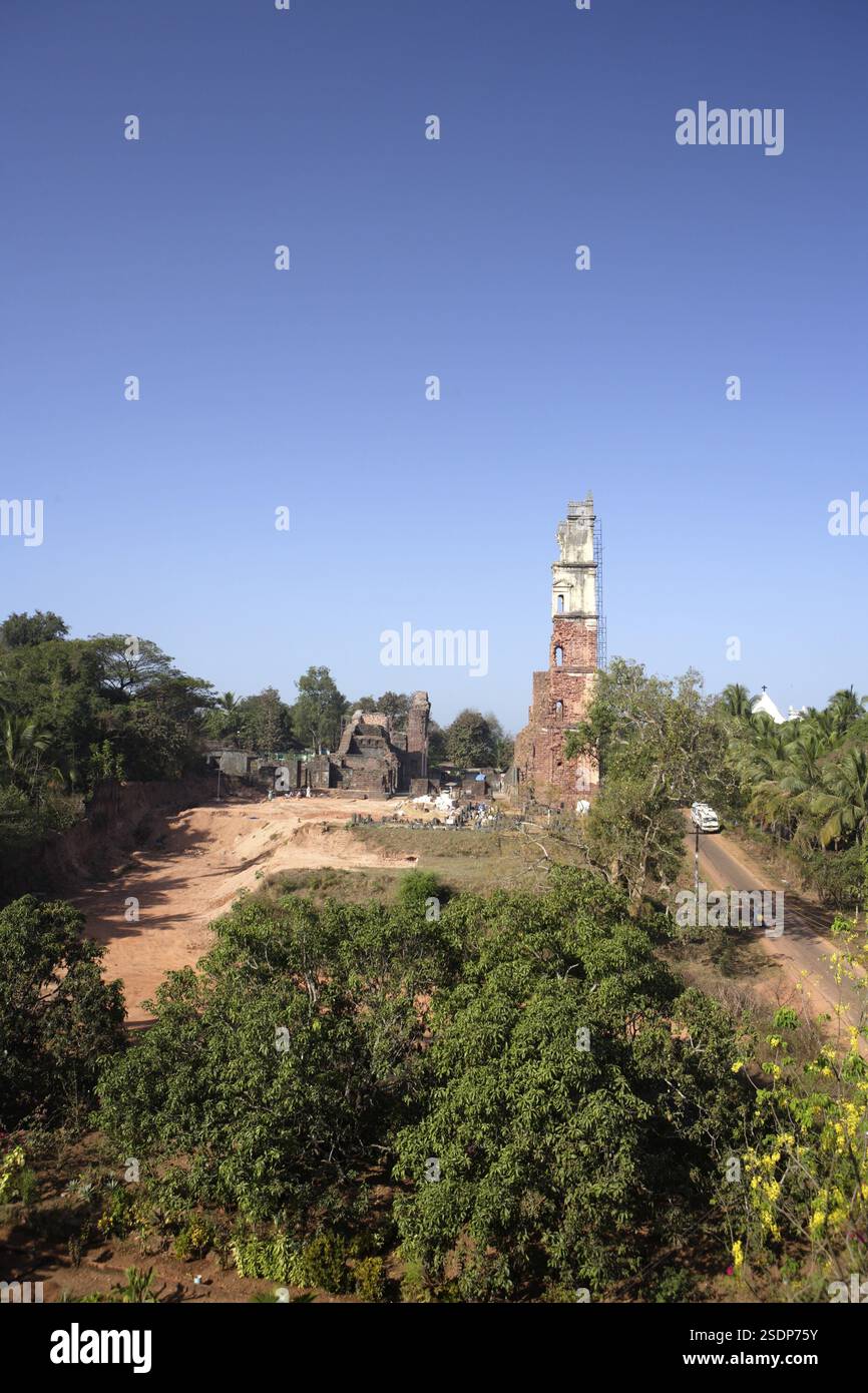 Tower Of The Church Of St. Augustine, UNESCO World Heritage Site, Old ...