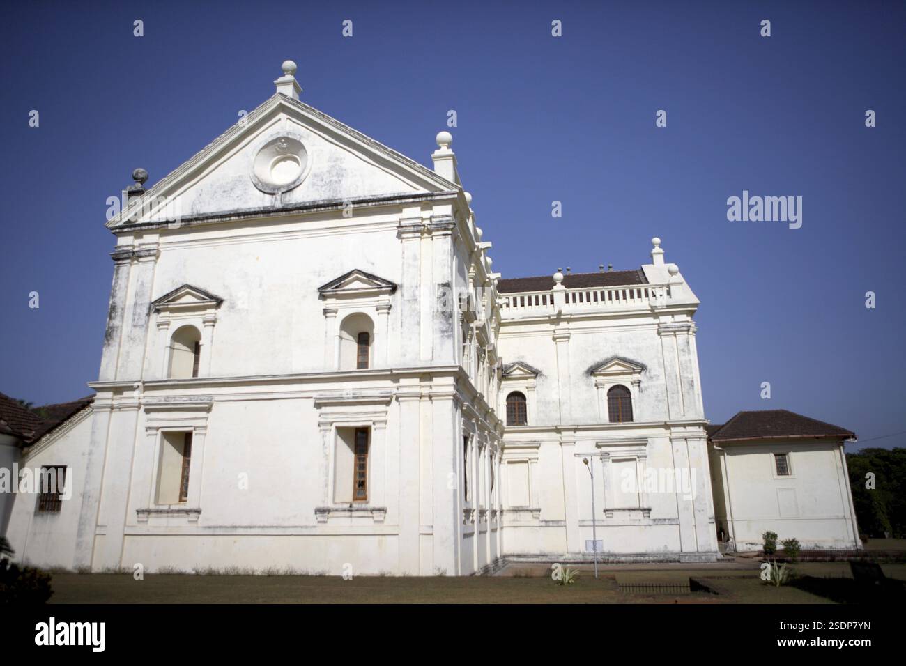 Rear View Of Se Cathedral, Church built in 1528 A.D., UNESCO World ...
