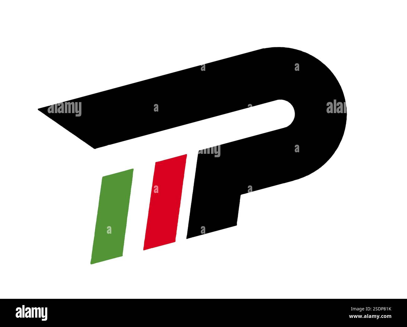 Turned to the left, Picchio logo, logo Stock Photo - Alamy