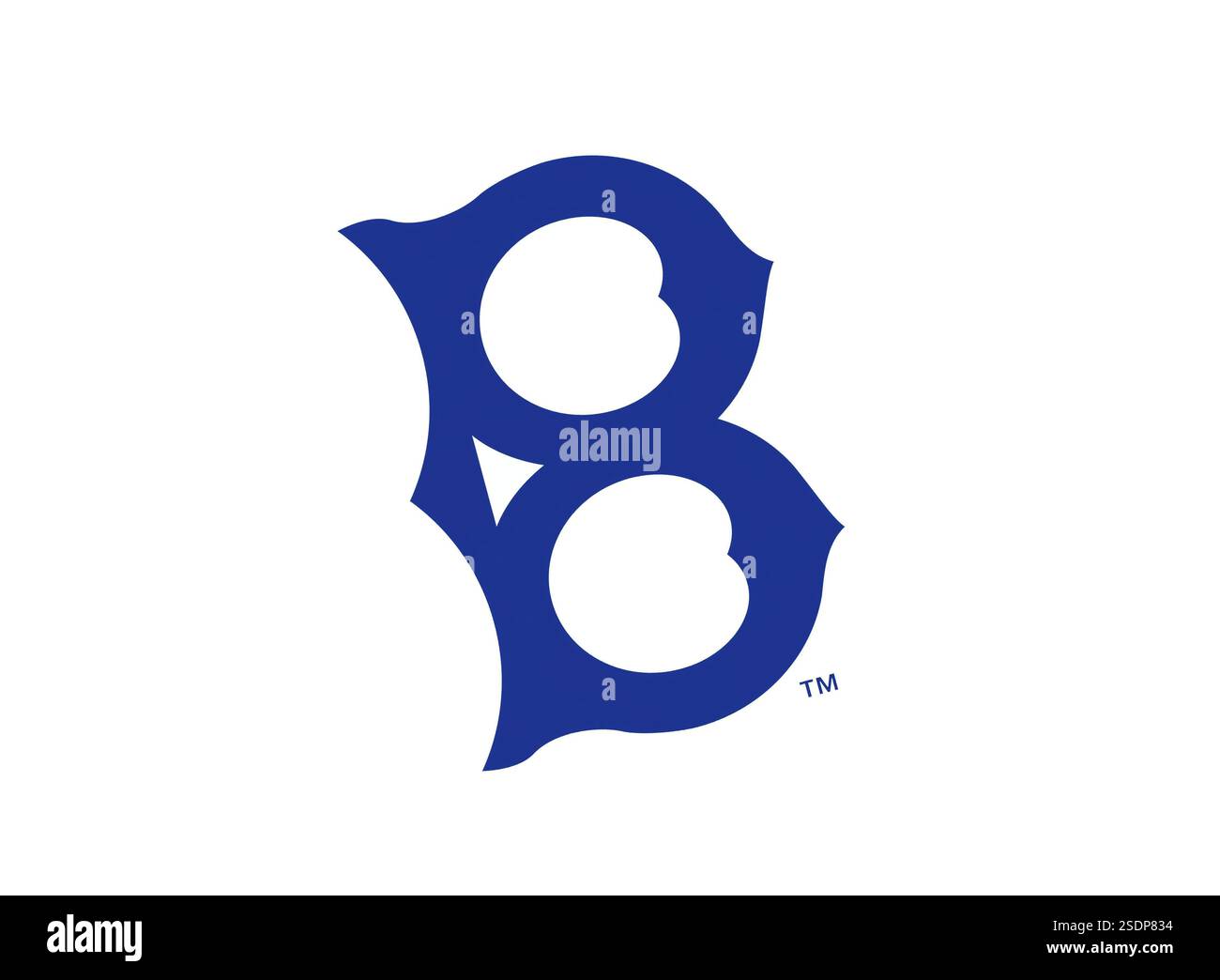 Rotated to left, Brooklyn Dodgers Logo 1914, Baseball, Old Logo from ...