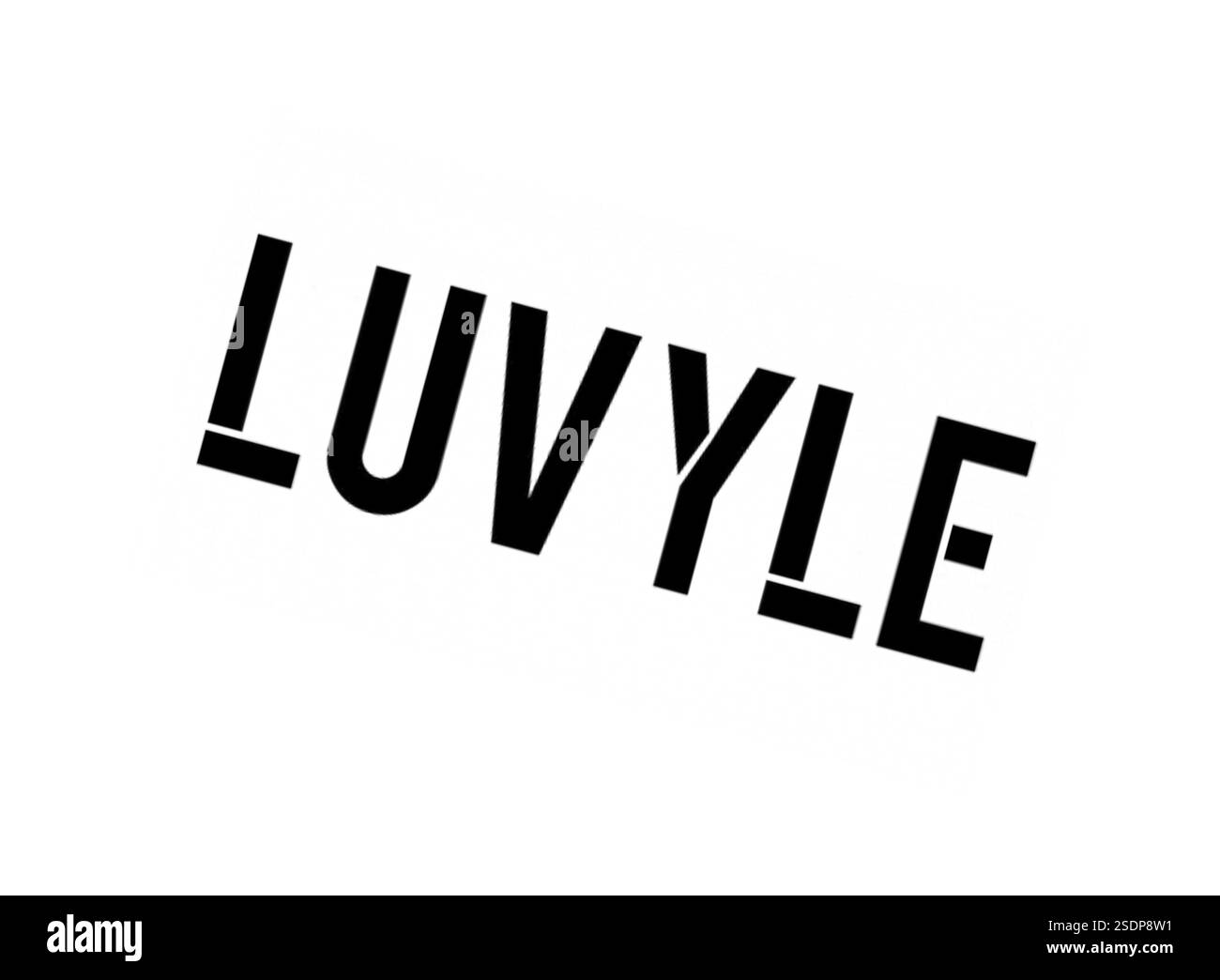 Rotated to right, Luvyle Logo, E commerce, Logo Stock Photo - Alamy