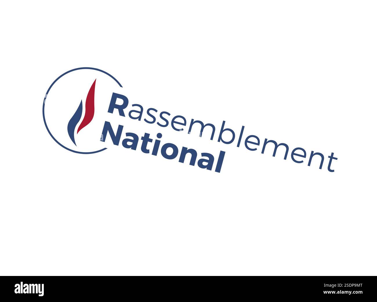 Rotated to right, Le Rassemblement National Logo, Organization, Logo ...