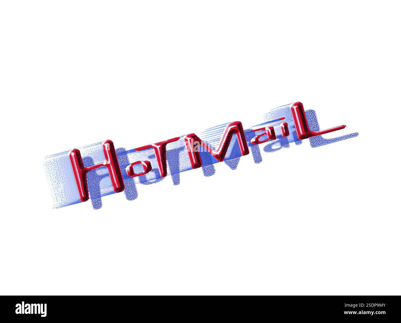 Rotated to left, Outlook Logo 1996, Internet, Old Logo from 1996 Stock ...