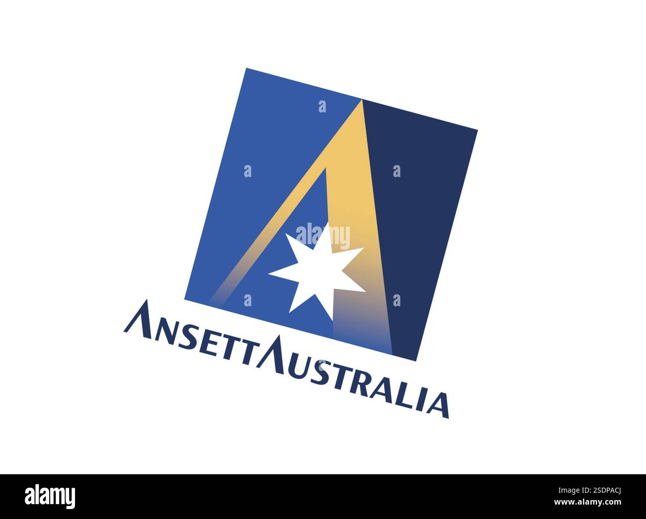 Rotated to right, Ansett Australia Logo, Airline, Logo Stock Photo - Alamy