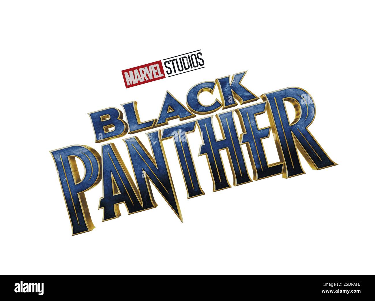 Rotated to left, Black Panther Logo, Media & TV, Logo Stock Photo - Alamy