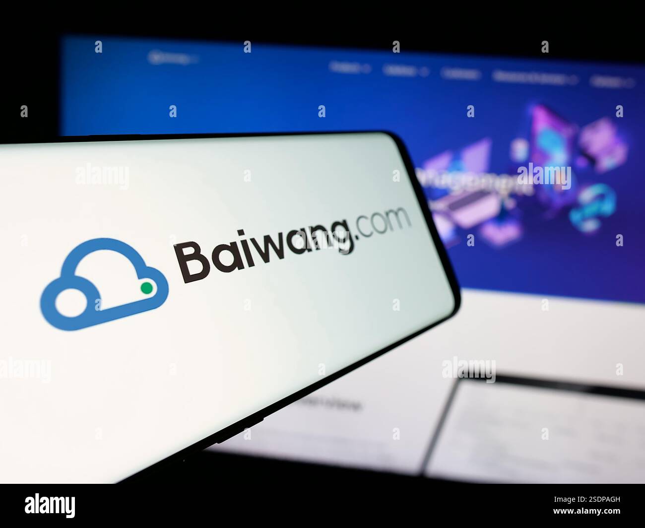 Germany. 14th Nov, 2024. In this photo illustration, a mobile phone ...