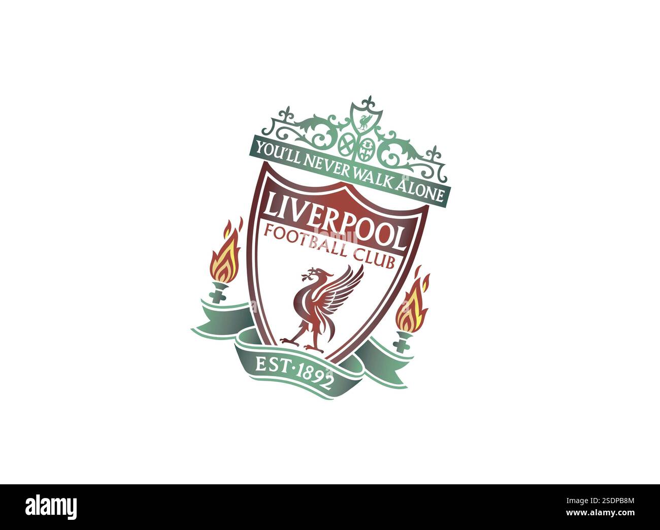 Rotated to right, Liverpool Logo 1999, Soccer, Historic Logo from 1999 ...
