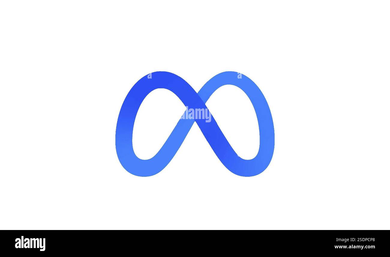 Meta Symbol, Internet, Logo Stock Photo - Alamy