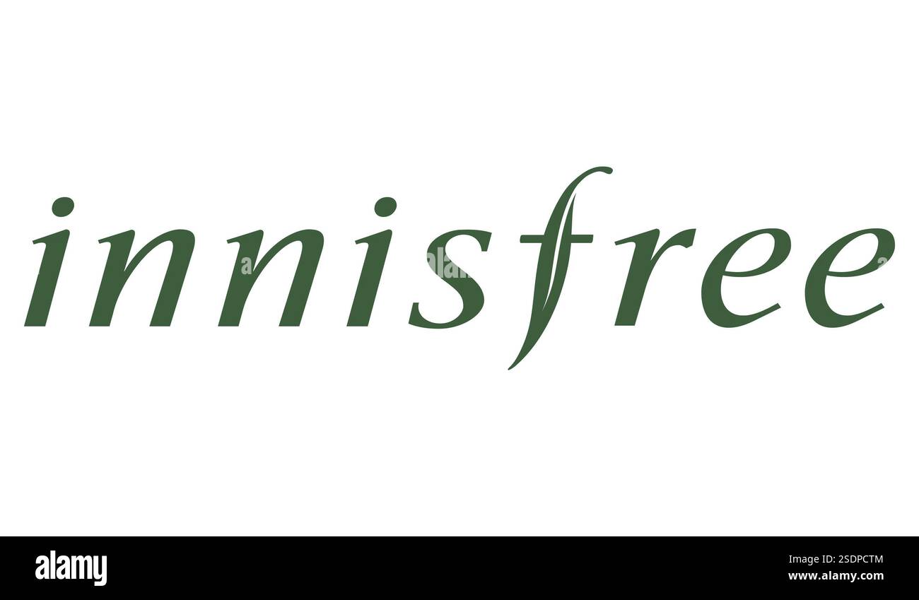 Innisfree Logo 2015, Cosmetics, Old Logo from 2015 Stock Photo - Alamy