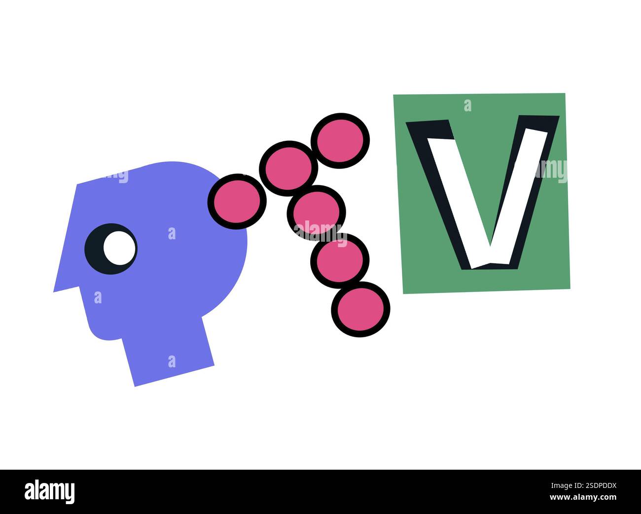 Rotated to left, PBS Kids Logo 1994, Old Logo from 1994 Stock Photo - Alamy