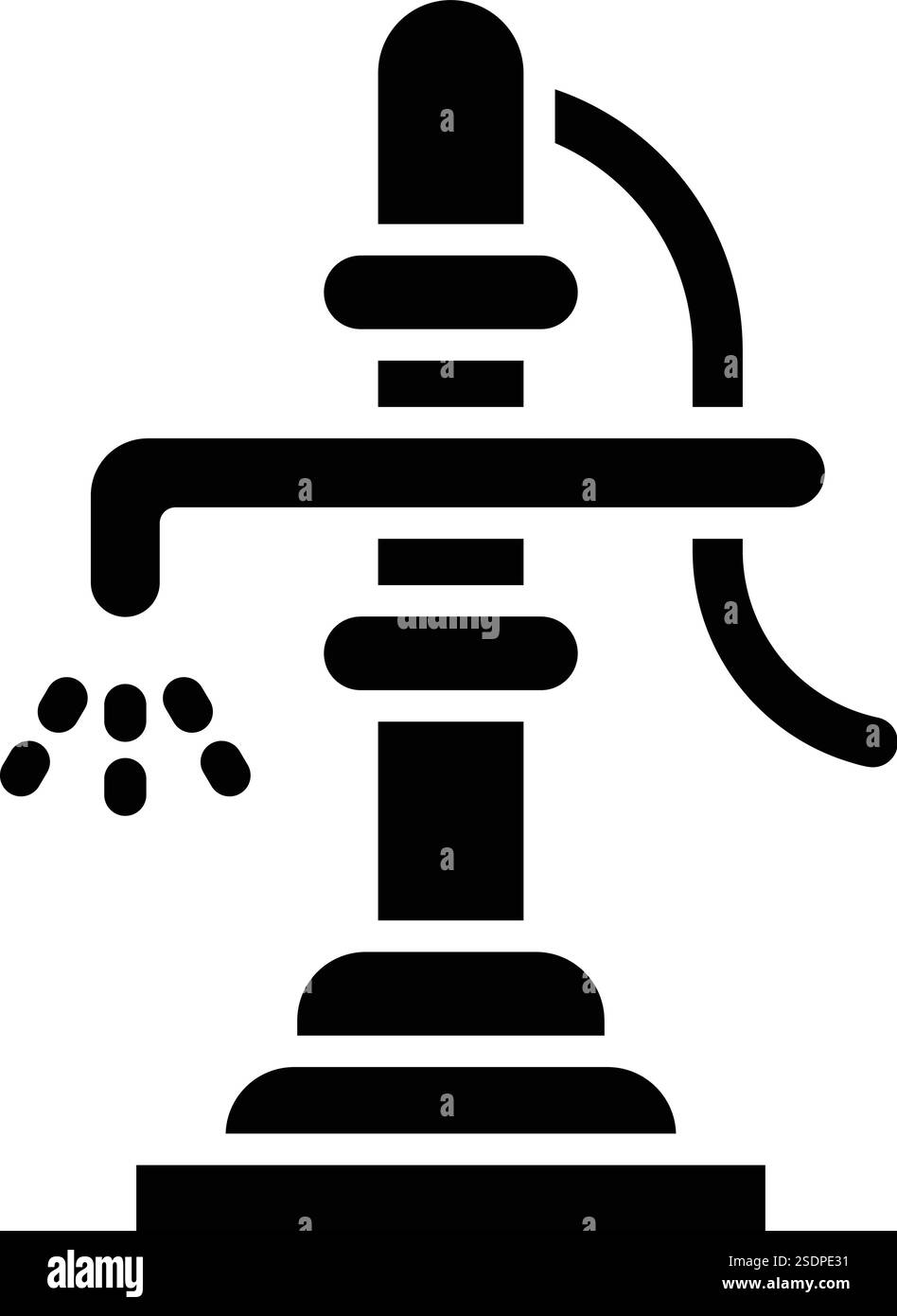 Modern water pump Black and White Stock Photos & Images - Alamy