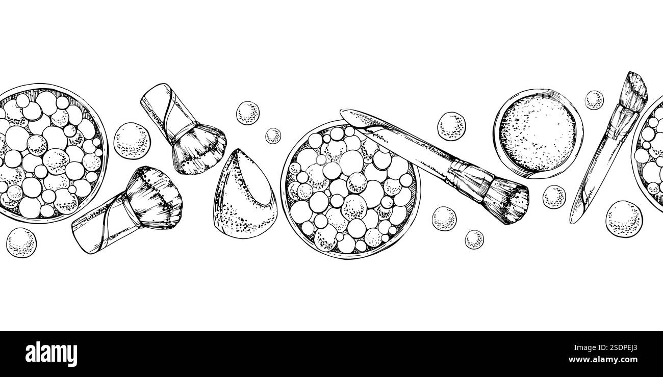 Make-up paint palette powder blush eye shadow balls, brush blending ...