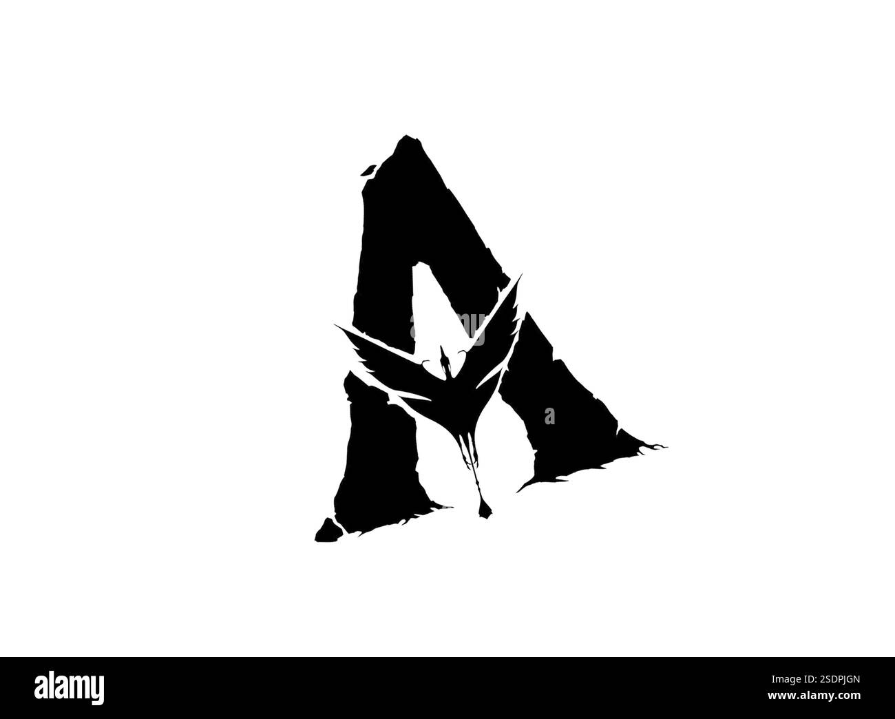 Rotated to left, Avatar Logo, Media & TV, Logo Stock Photo - Alamy