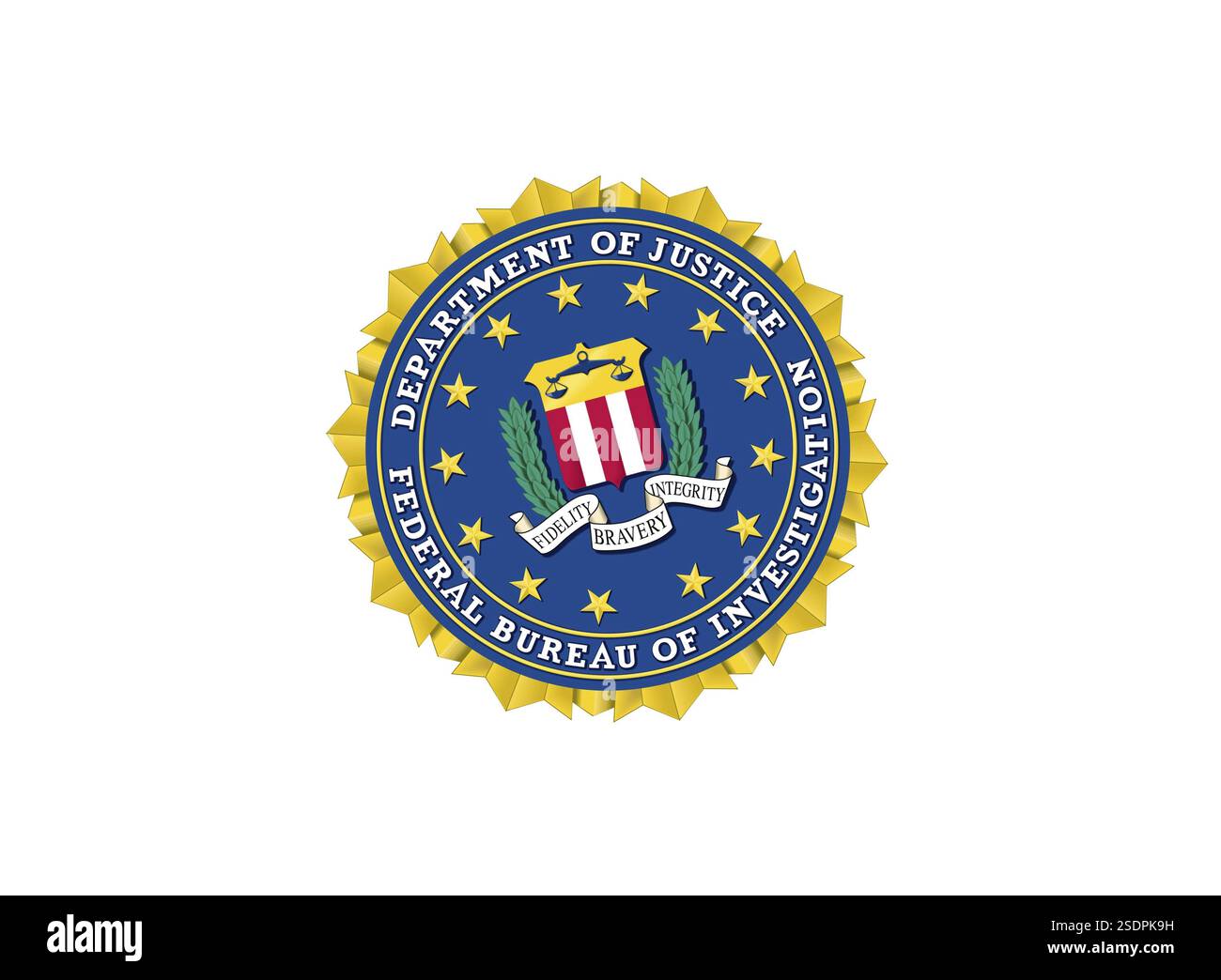 Rotated to left, fbi emblem, Organisation, Logo Stock Photo - Alamy