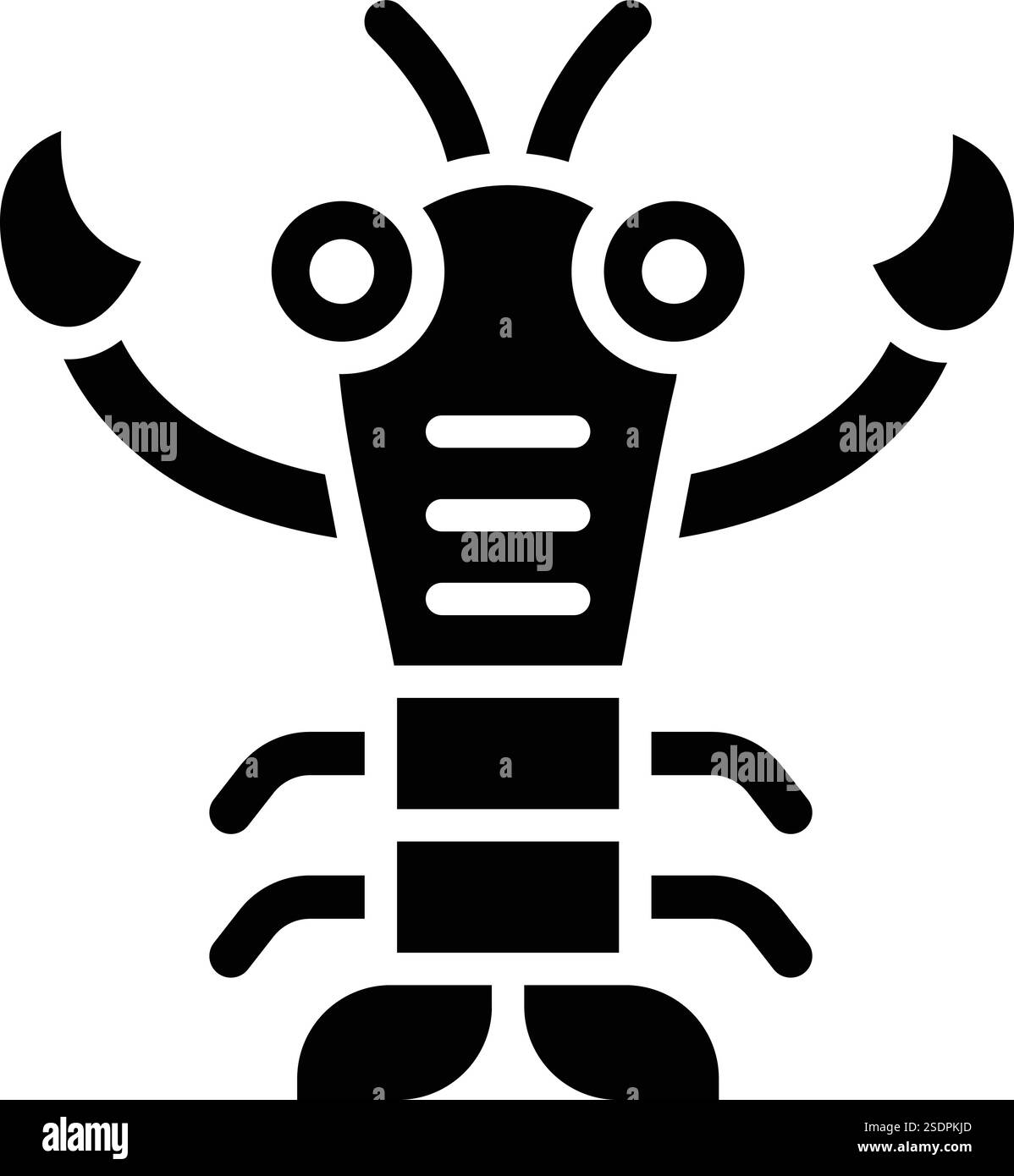 Lobster Vector Icon Design Illustration Stock Vector Image & Art - Alamy
