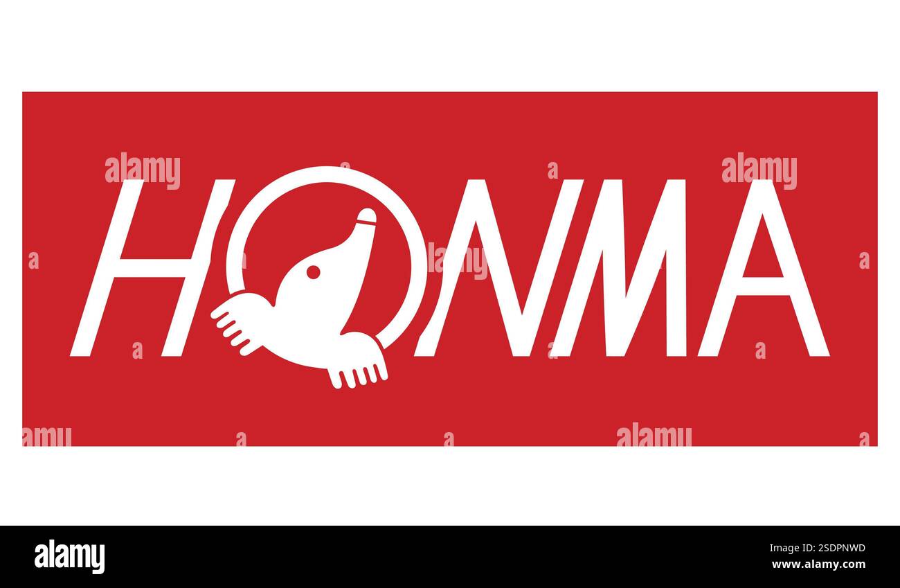 Honma Logo, Logo Stock Photo - Alamy