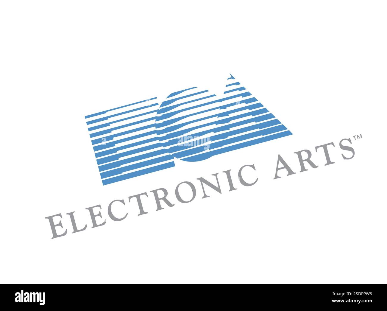 Rotated to left, Electronic Arts Logo 1982, Games, Old Logo from 1982 ...