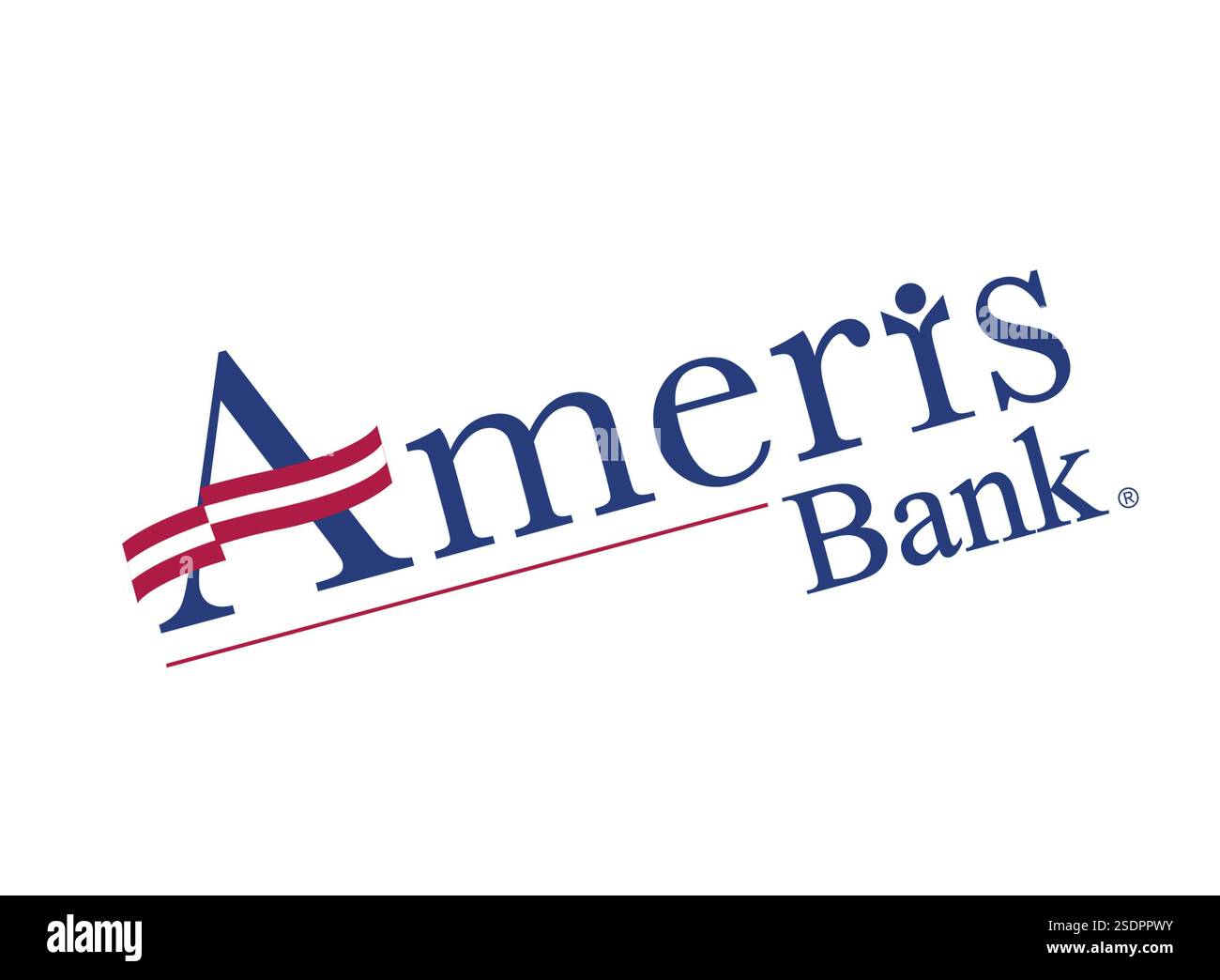 Rotated to left, Ameris Bank logo before 2019, Finance, Old Logo from 2019 Stock Photo - Alamy