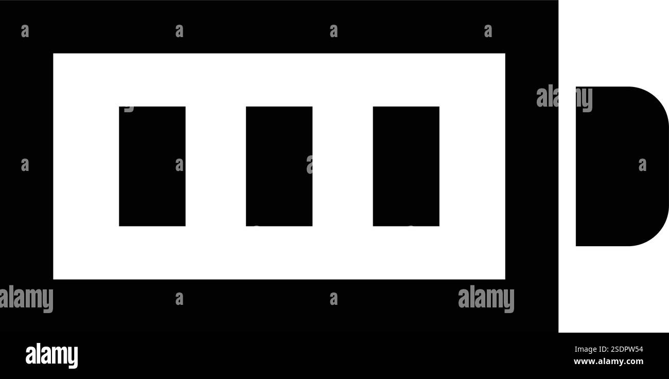 Battery 1 vector vectors Stock Vector Images - Alamy