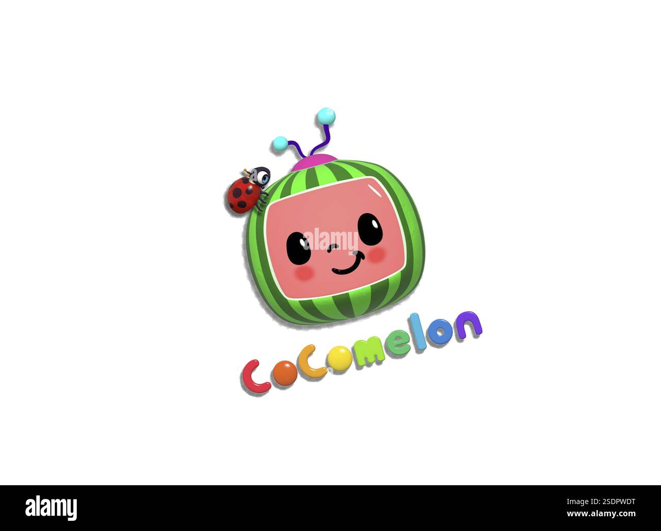 Rotated to left, Cocomelon Logo, Media & TV, Logo Stock Photo - Alamy