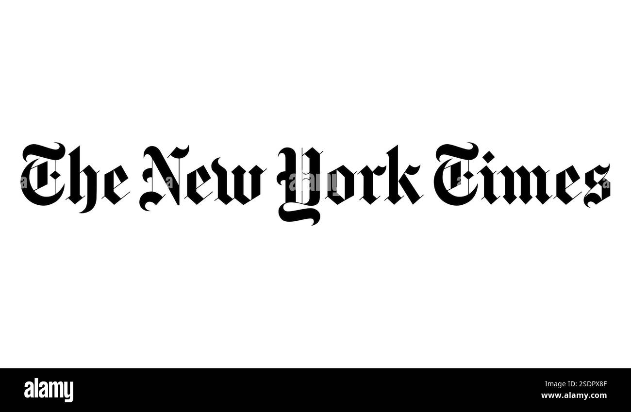 New York Times logo, Media & TV, Logo Stock Photo - Alamy