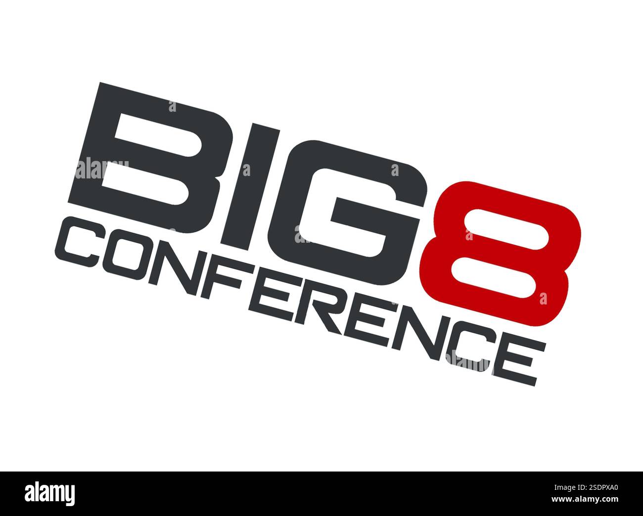 Rotated to right, Big Eight Conference logo, American colleges ncaa ...