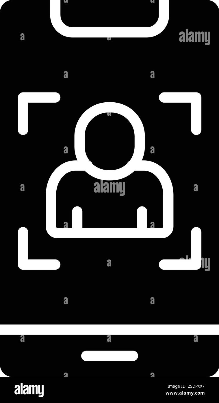 Portrait icon vector hi-res stock photography and images - Alamy