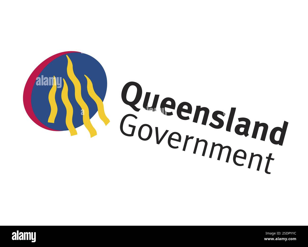 Rotated to right, Queensland Government Logo 2000, Organization ...