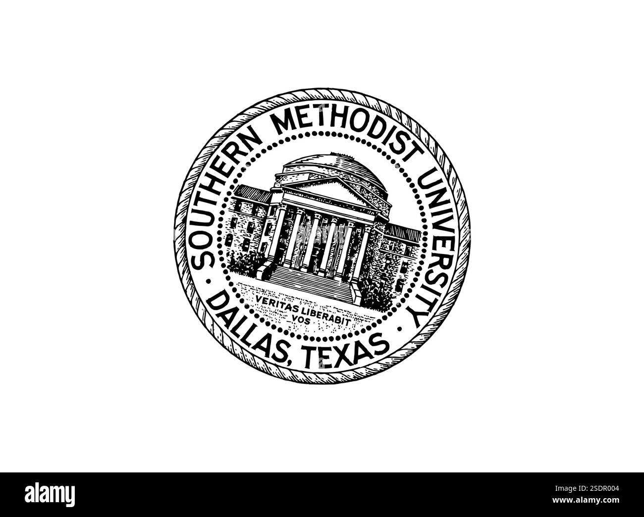 Rotated to right, Southern Methodist University Emblem, Education, Logo ...
