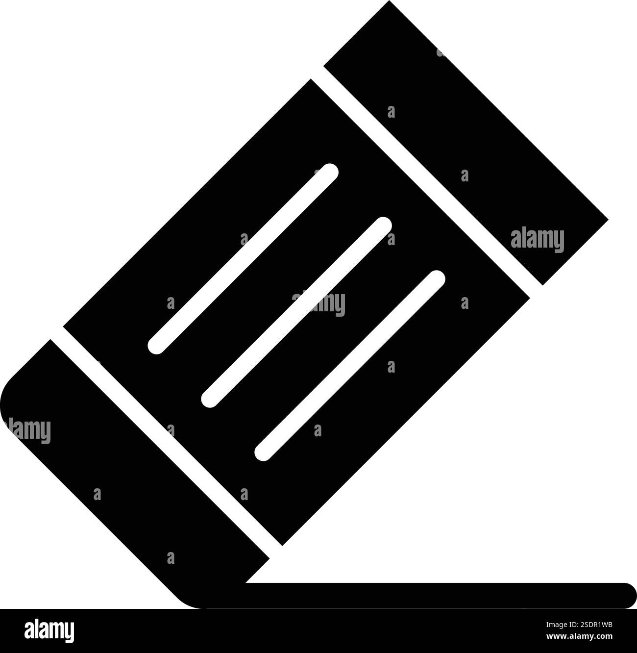 Eraser Vector Icon Design Illustration Stock Vector Image & Art - Alamy