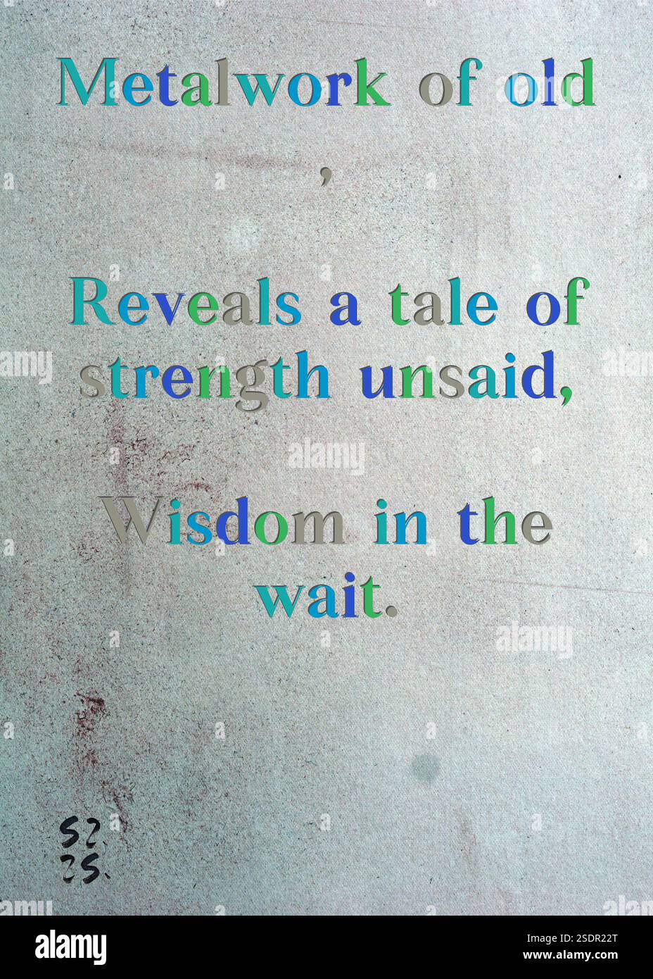 Metalwork of old , Reveals a tale of strength unsaid, Wisdom in the ...