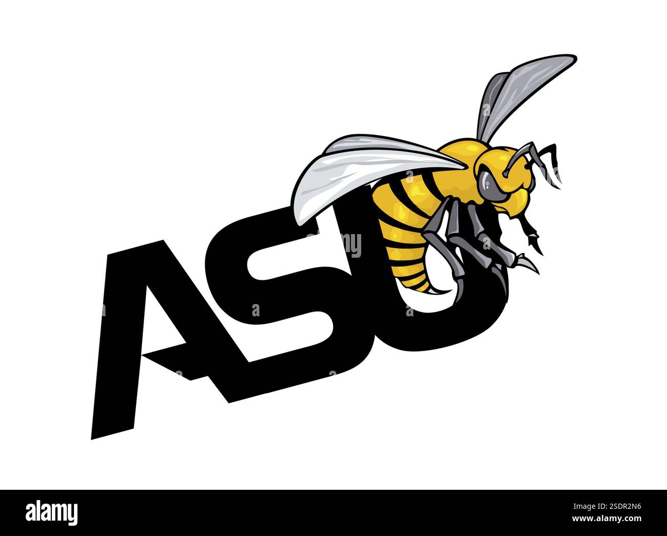 Turned to the left, Alabama State Hornets logo, American colleges ncaa ...