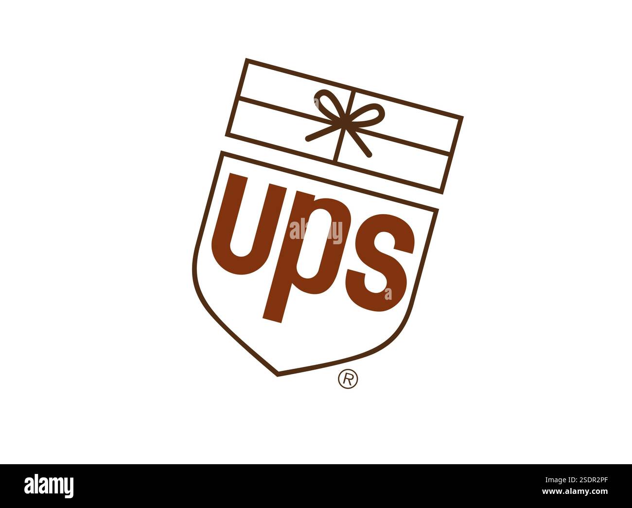 Rotated to right, UPS Logo 1961, Organization, Historic Logo from 1961 ...