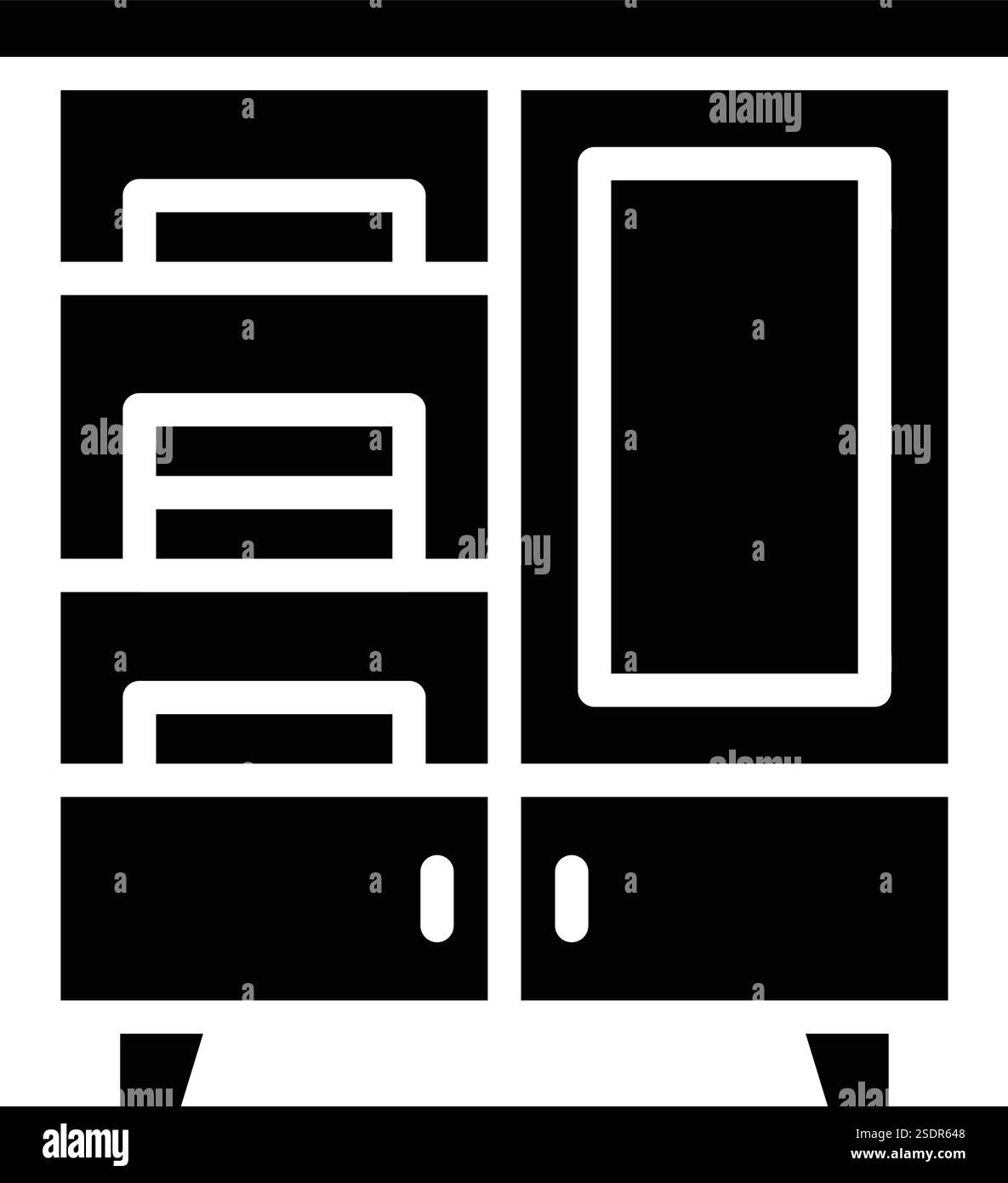 Dressing Room Vector Icon Design Illustration Stock Vector Image & Art ...