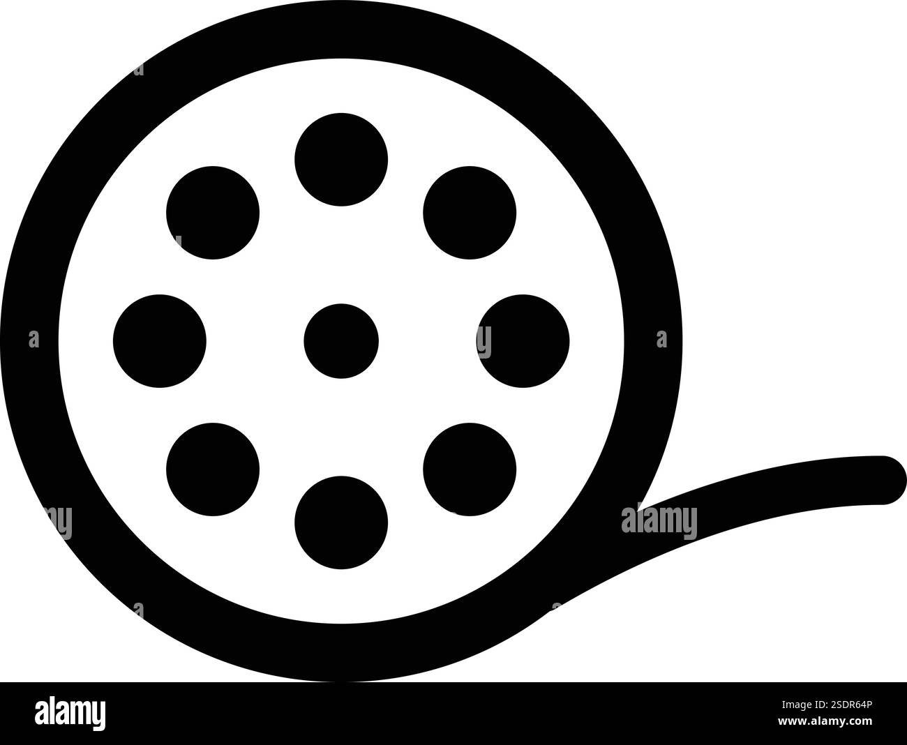 Film Vector Icon Design Illustration Stock Vector Image & Art - Alamy