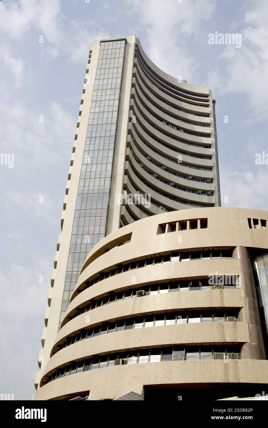 Bombay Stock Market building at Dalal street, Bombay Mumbai, Maharashtra, India, Asia Stock ...